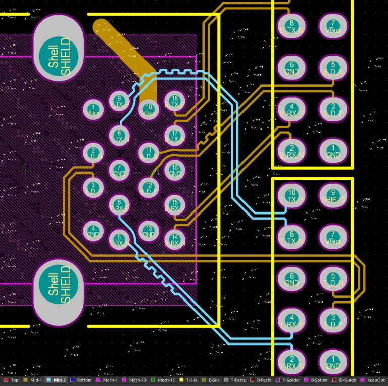 Differential Pair Routing in Altium Designer – Elektronart